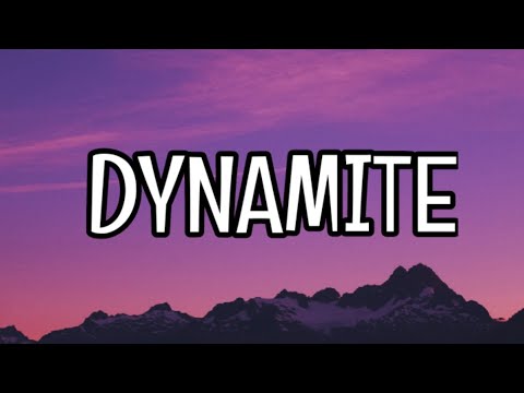 BTS - Dynamite (lyrics)🎤.