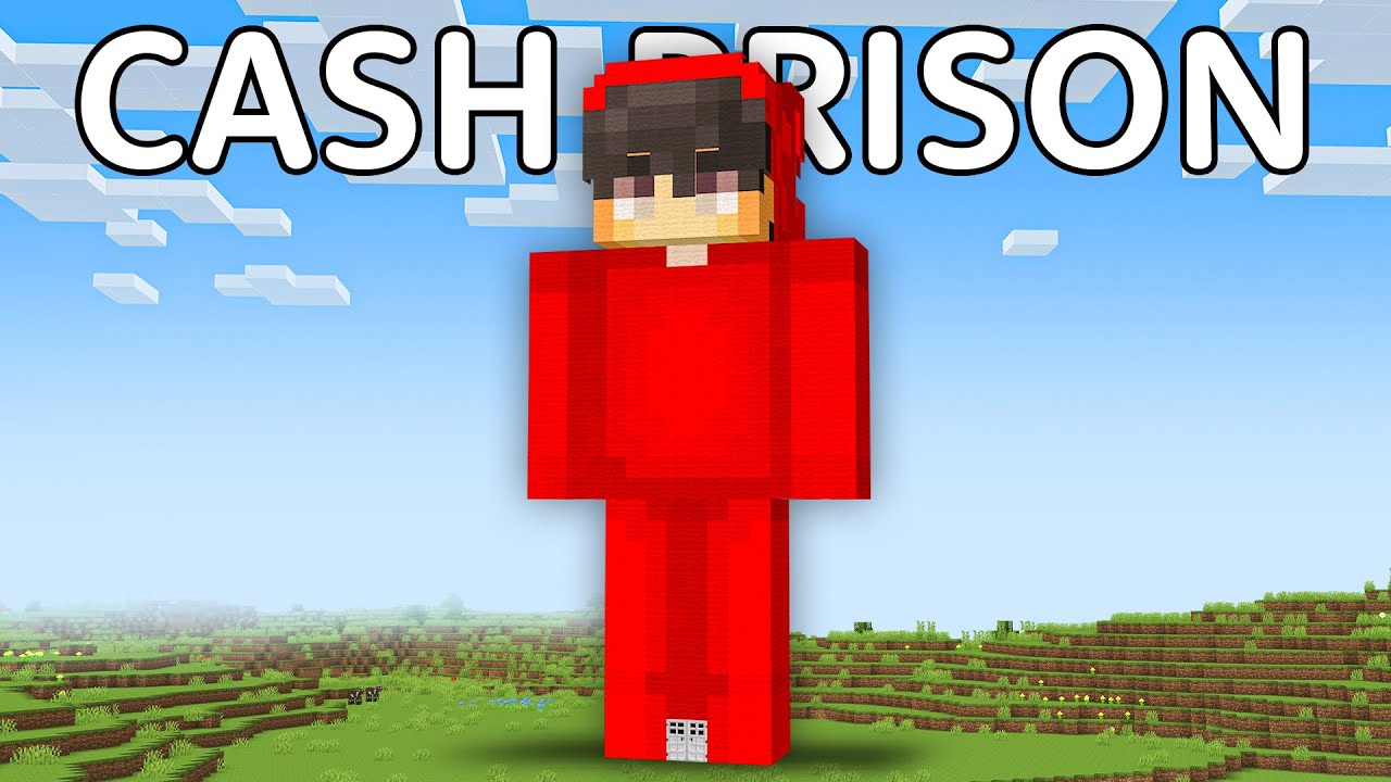 CASH Trapped me in a Minecraft Prison, So I Escaped! - YouTube
