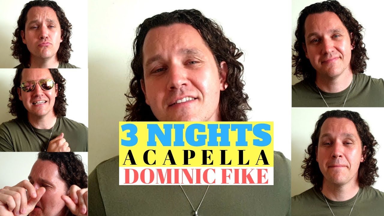 Dominic Fike - 3 NIGHTS (Acapella Cover) - YouTube