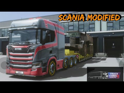 Truckers Of Europe 3 || Double Duty By Scania Truck || Scania Modified ...