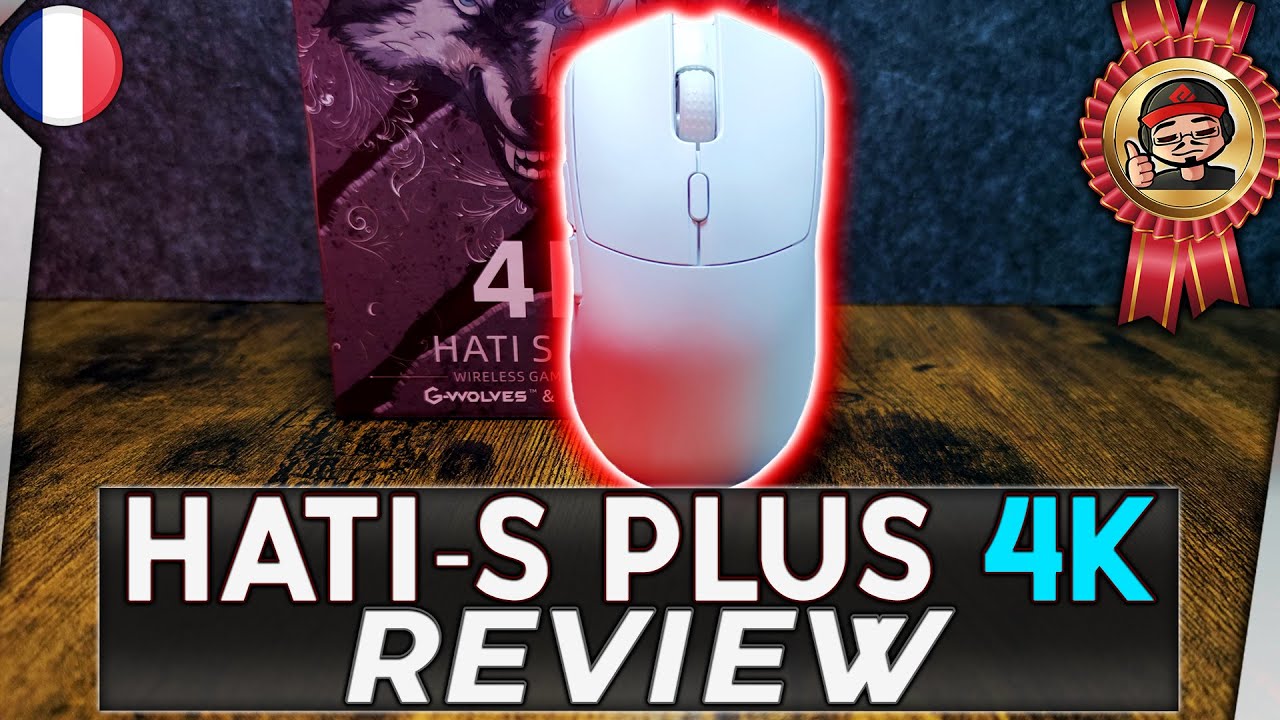 FR] G-WOLVES HATI-S PLUS 4K : Review/test (Nouvelle souris principale ...