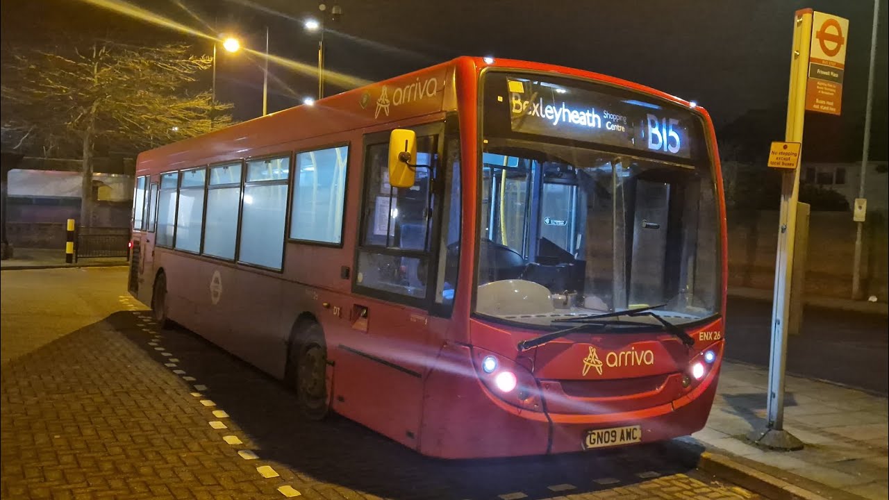 *LIMP + Kickdown* | Arriva London ENX26 GN09AWC Bus Route B15 (ft. deadrun) | ADL E200 Allison € ...