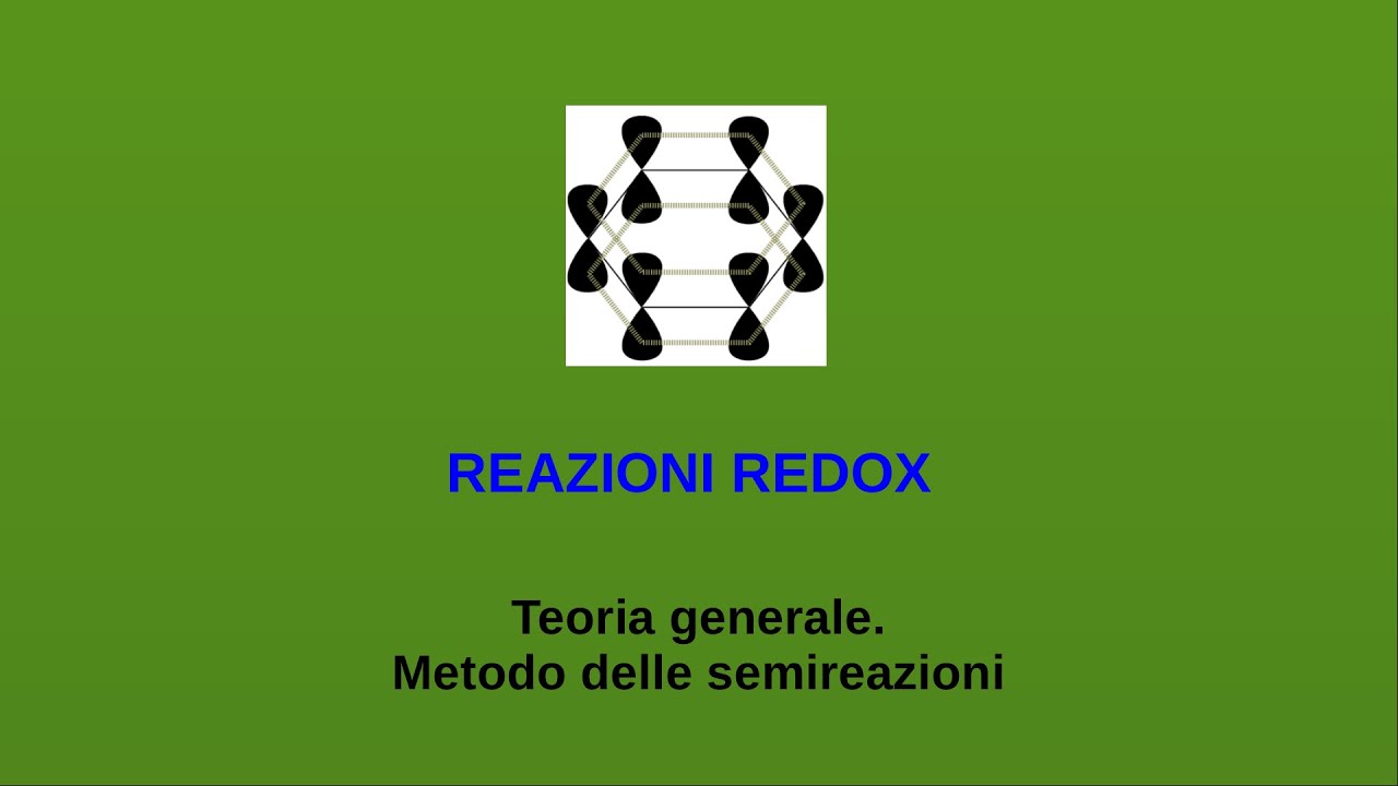 Lezioni di chimica - Reazioni di ossidoriduzione - 1 (teoria generale ...