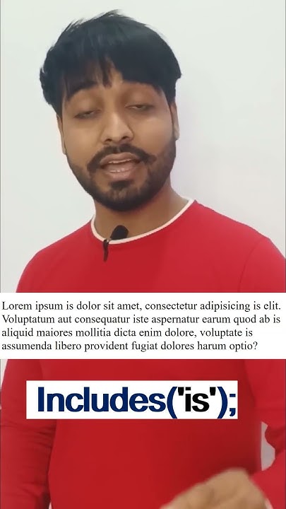 Includes And Startswith Methods In Javascript Youtube