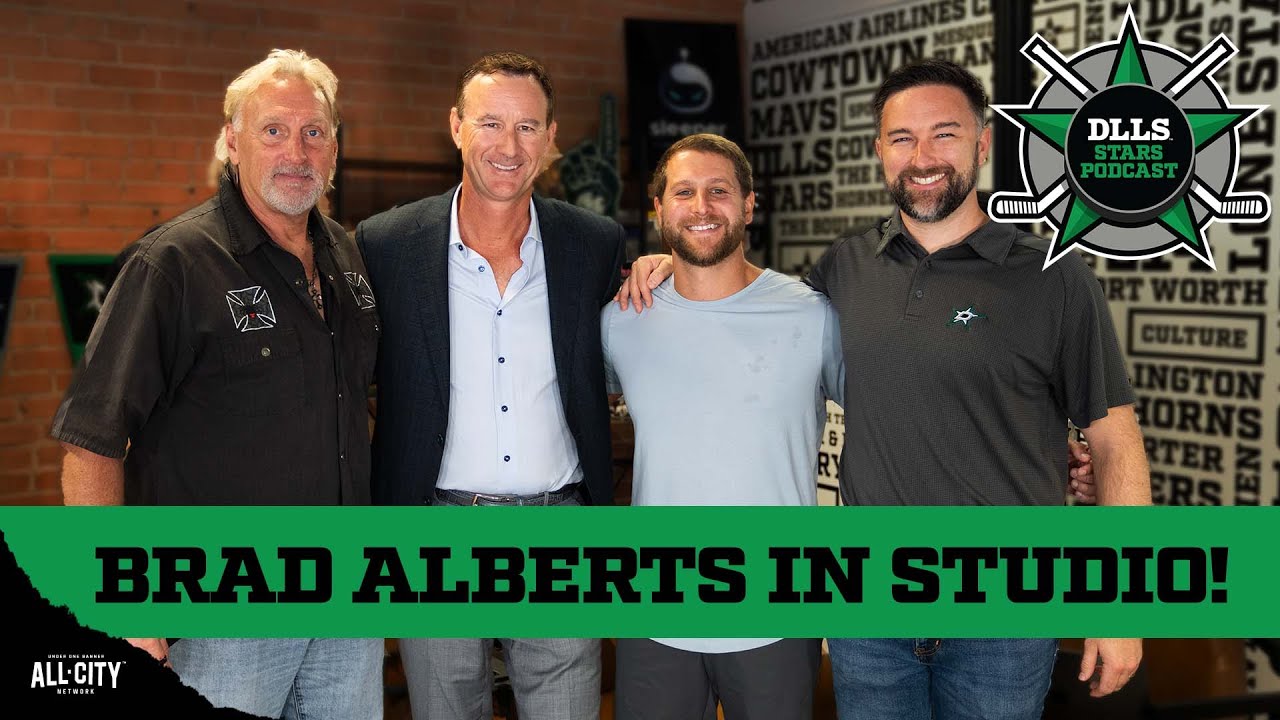 Dallas Stars President & CEO Brad Alberts LIVE in Studio | DLLS Stars Podcast - YouTube