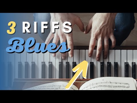 3 riffs BLUES à connaître au PIANO - YouTube