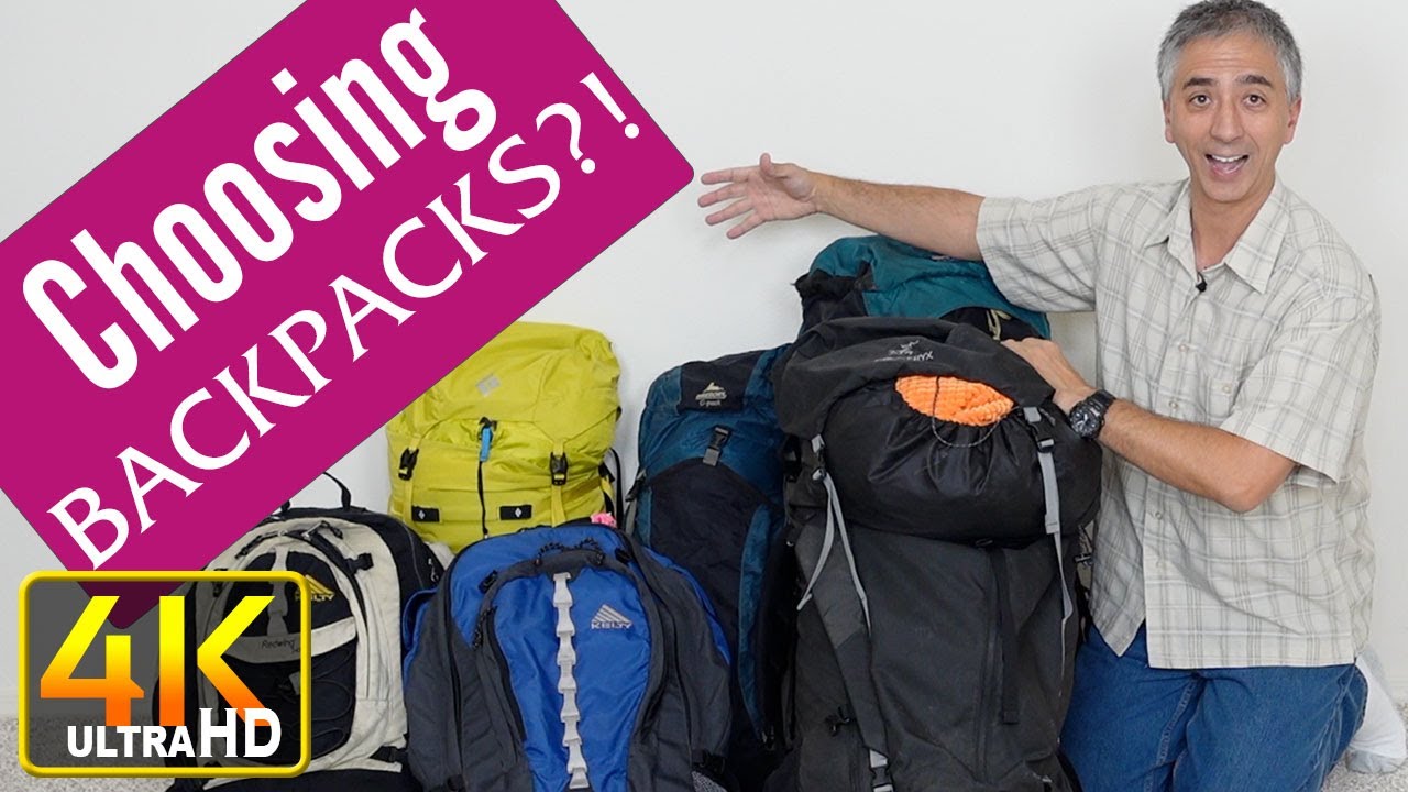 How to Choose a Backpacking Backpack BEGINNER (4k UHD) - YouTube