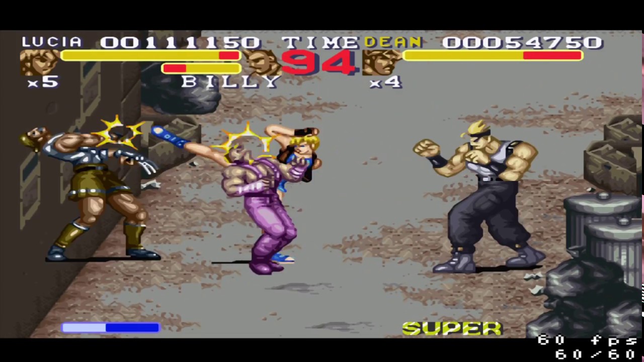 Final Fight Tough Longplay (Super Famicom) - YouTube