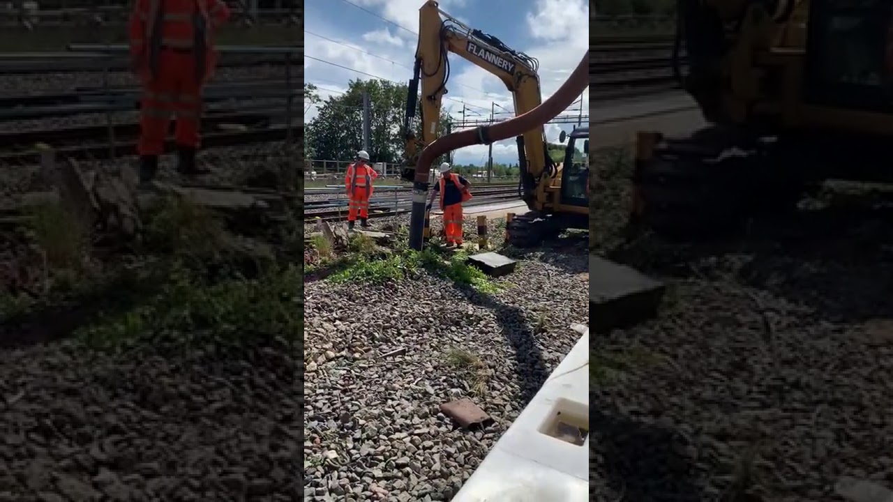 Live Railway Line Vacuum Excavator on hire in Milton Keynes to East ...