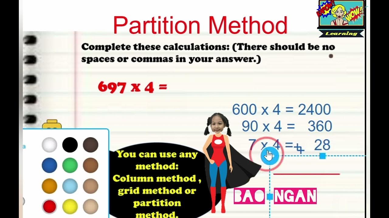 The Partitioning Multiplication Method - YouTube