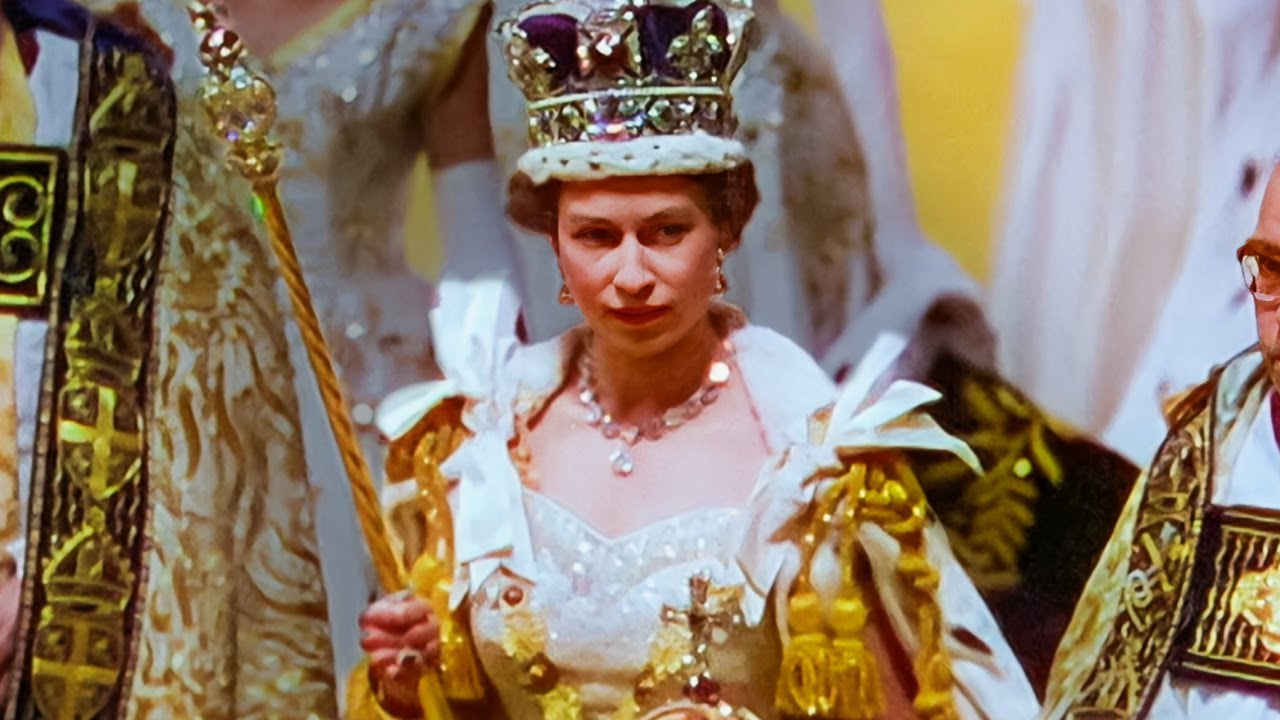 Rare Colour Footage Of Queen Elizabeth II's Coronation | Our History ...