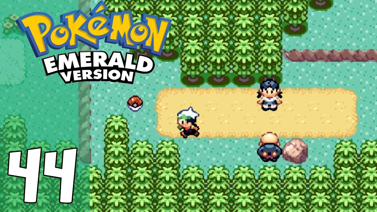 Walking and Battling | Let's Play Pokemon Emerald Episode 44 - YouTube