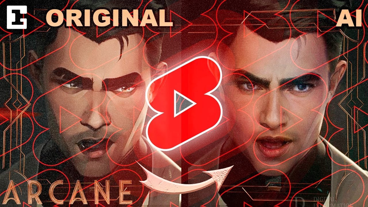 WHAT? WHY SO REALISTIC FACES IN ARCANE?? #shorts - YouTube