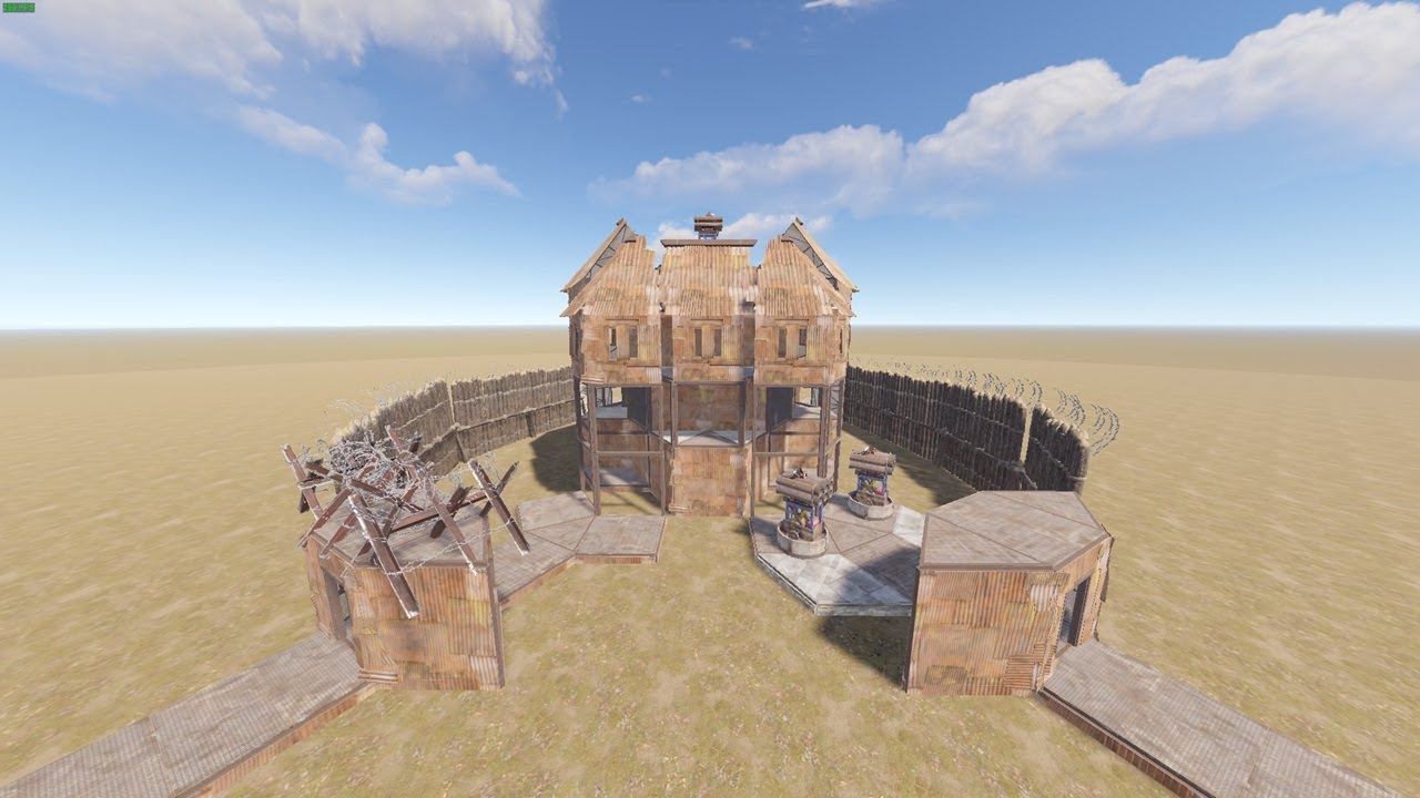 Strong SOLO/DUO Base - Bunker,Easy Widegap -Rust Base Design 2023 - YouTube