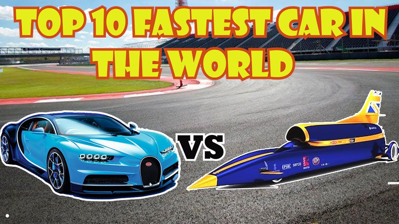 Fastest Cars In The World | Top 10 fastest cars | Top Speed In kmph ...