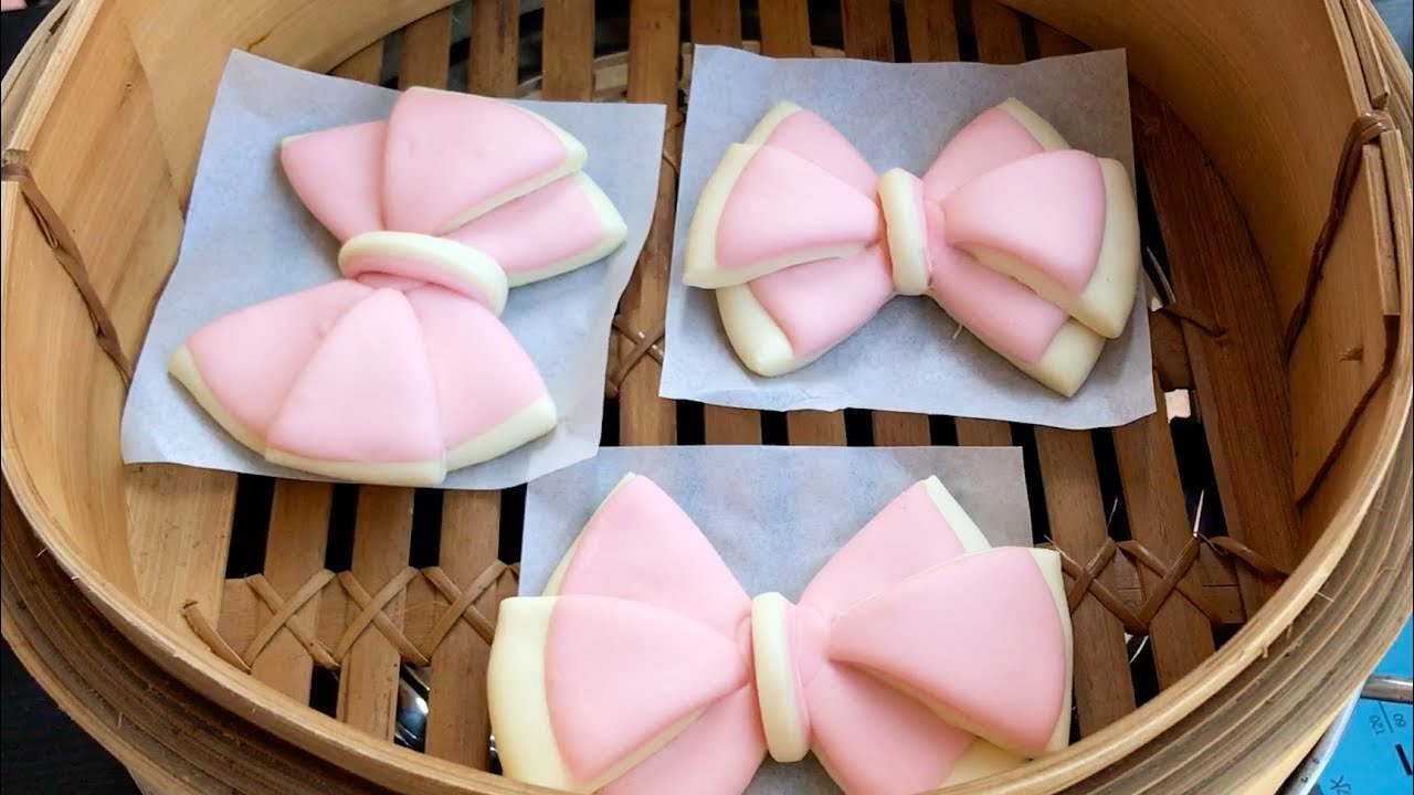 The Art of food: Bowknot Shaped Steamed Buns - YouTube
