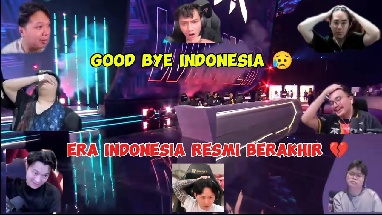Sejarah Reaksi streamer luar & dalam negeri FNOC (INA) VS SRG (MAS) MSC ...