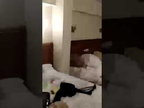 Otel görevlisi otel odasını görünce öyle şok geçirdi. İşte o anlar