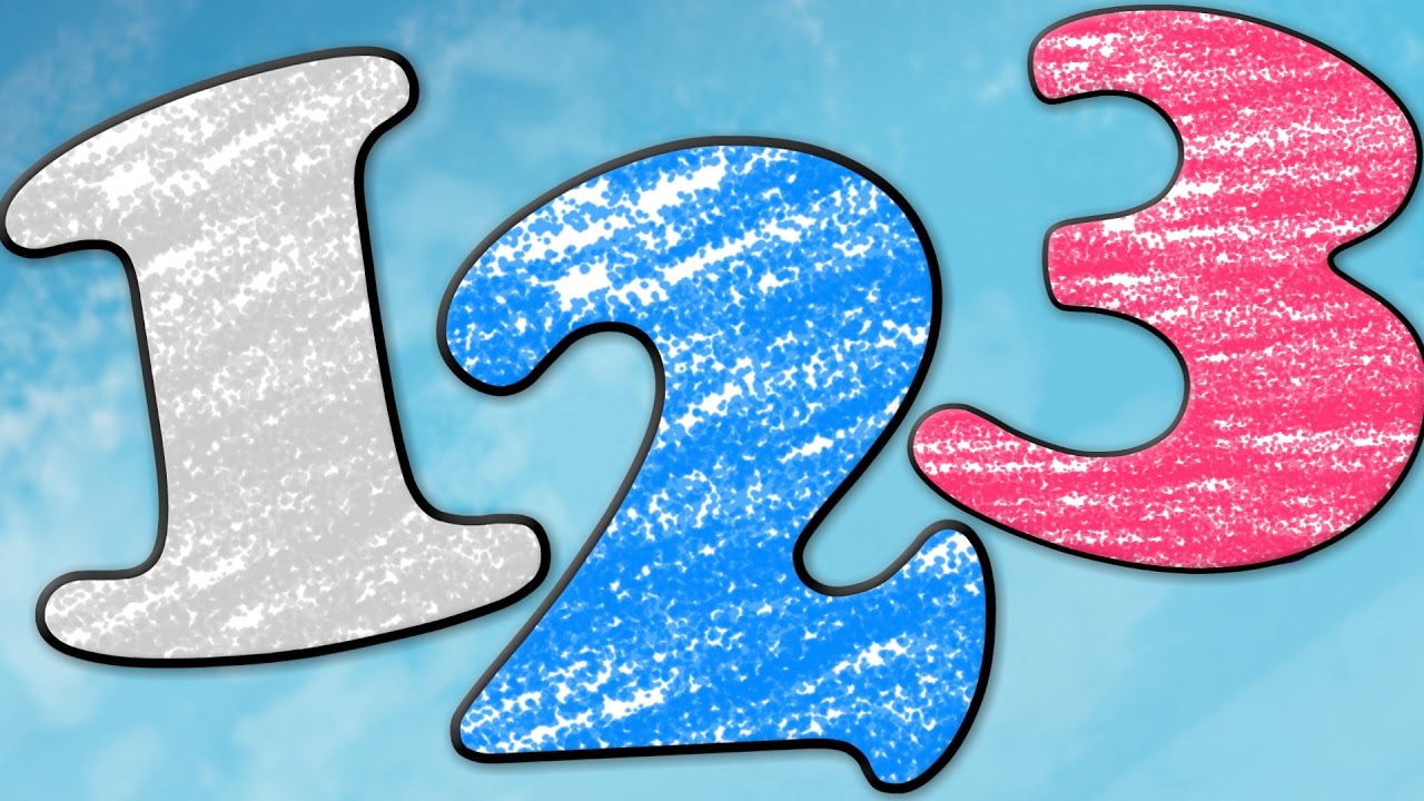 The Numbers Song | Learn Numbers | Crayons Colors Song | Nursery Rhymes ...