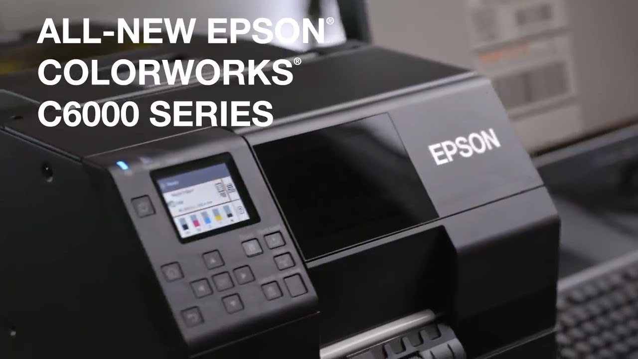 Epson ColorWorks C6000 Series Desktop Color Label Printers | Take a ...