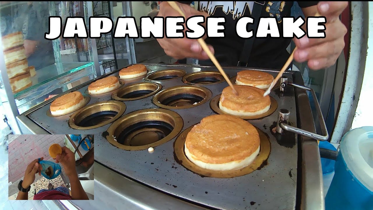 STREET FOOD | JAPANESE CAKE | JAPANESE STREET FOOD IN THE PHILIPPINES ...
