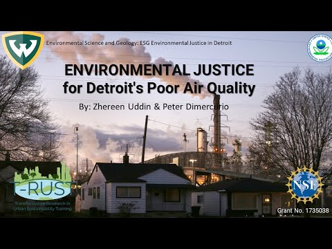 ENVIRONMENTAL JUSTICE for Detroit's Poor Air Quality - YouTube
