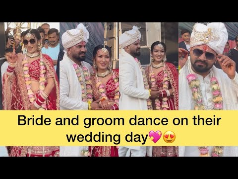 Bride & groom dance on तेरे नाल जीना सजना|दिल दिया गल्ला।मेरा सैया ...