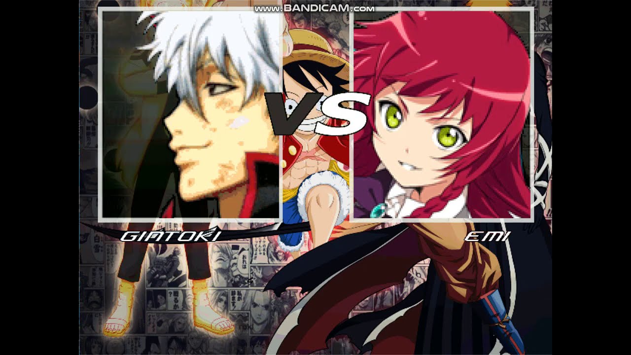MUGEN JUS: Gintoki(Serious) vs Emi Yusa - YouTube