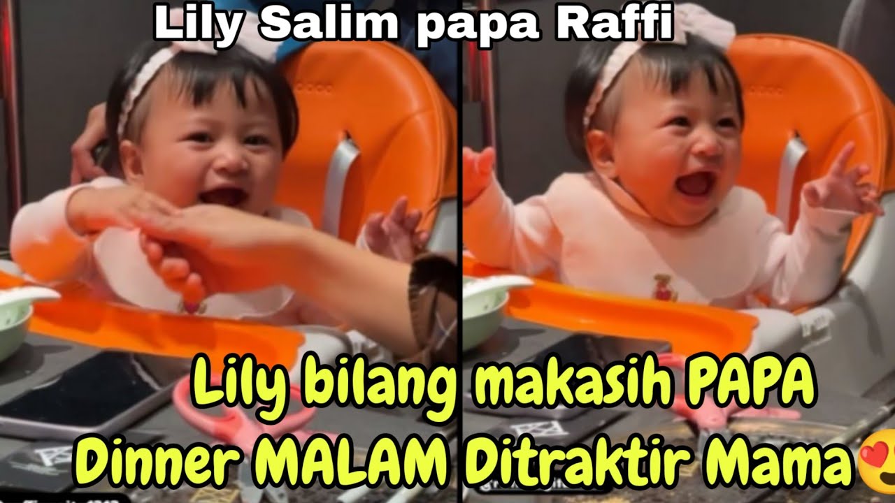 LUCU BANGET LILY JADI BOS MALAM INI DINNER BARENG KELUARGA TOS PAPA ...