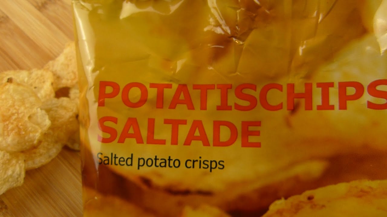 Ikea - Salted Potato Crisps / Potatischips Saltade / Gesalzene ...