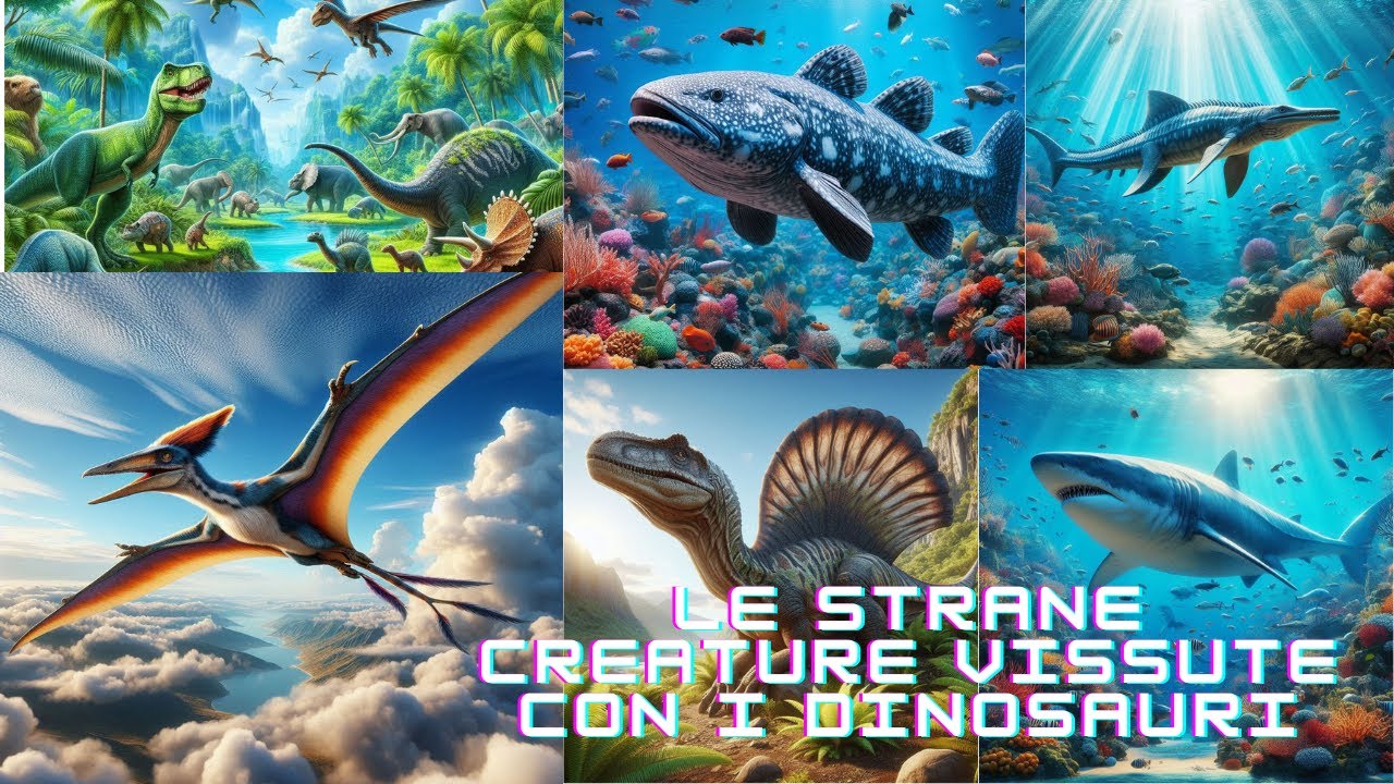 Le strane creature che convivevano con i dinosauri - YouTube