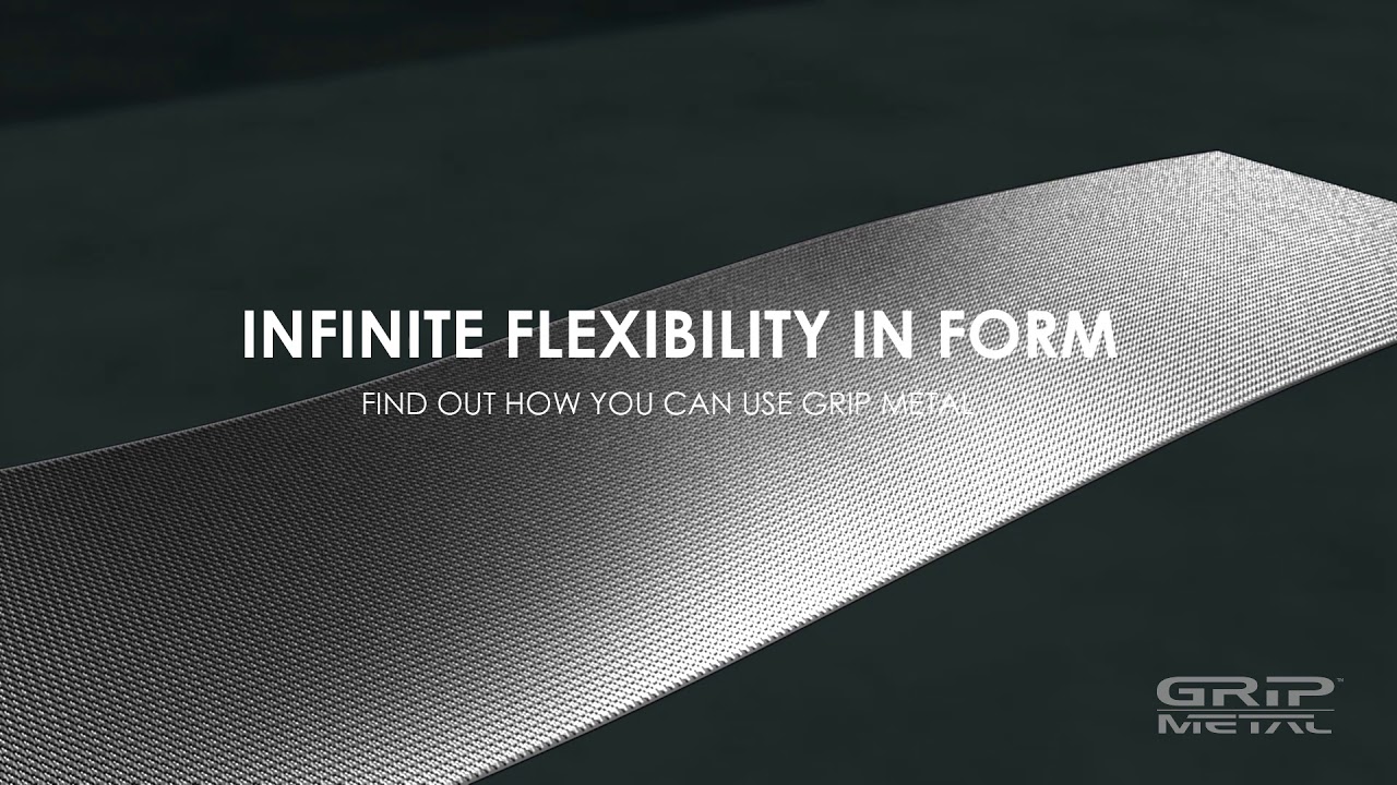 GRIP Metal™ - Sheet Metal That Can Coil - YouTube
