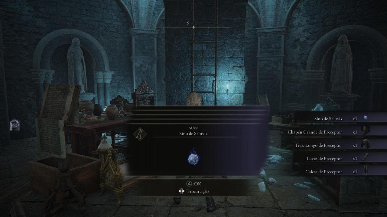 ELDEN RING Sino e Set de Seluvius (Seluvis's Bell Bearing) - YouTube