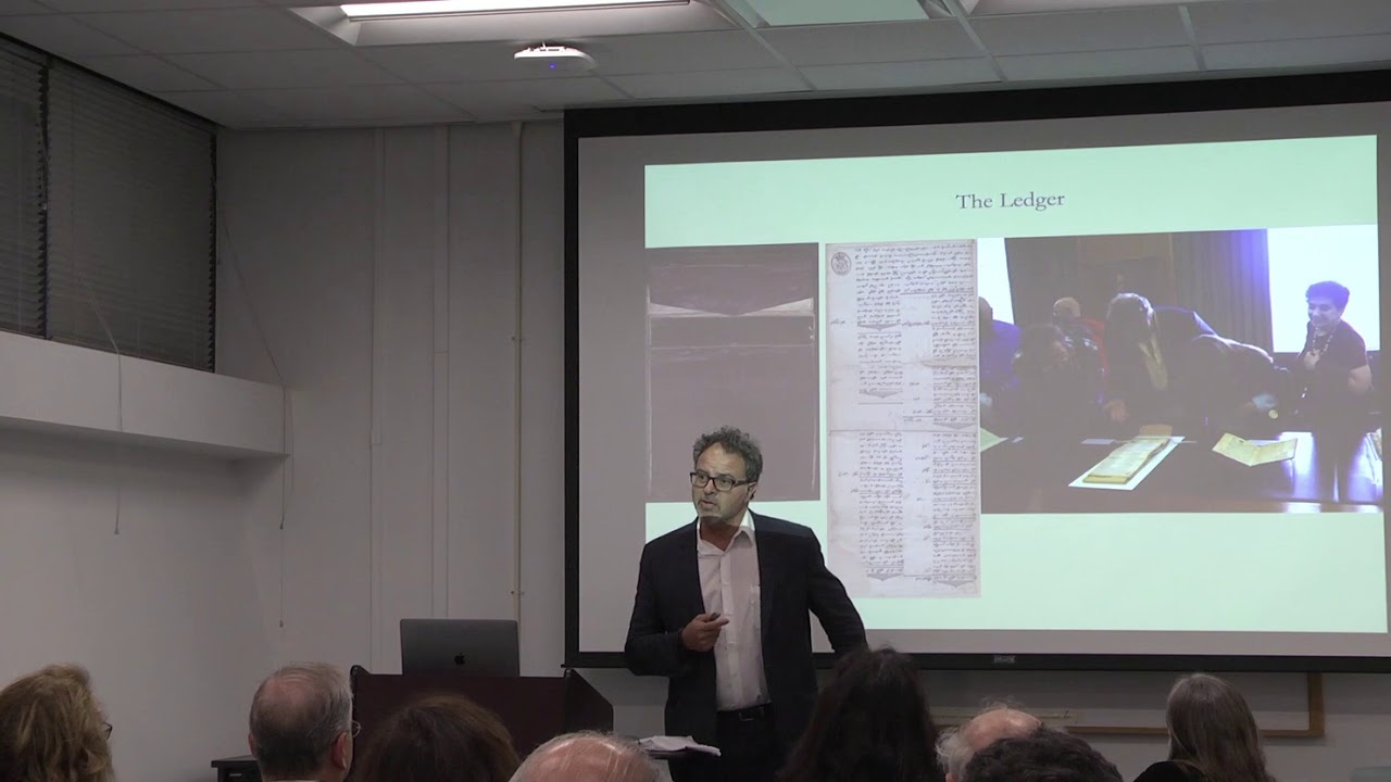 "A Ship With Two Rudders?," Sebouh Aslanian - YouTube