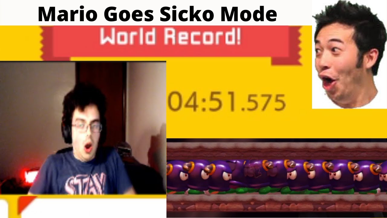 Mario Goes Sicko Mode World Record 4:51.575 - YouTube