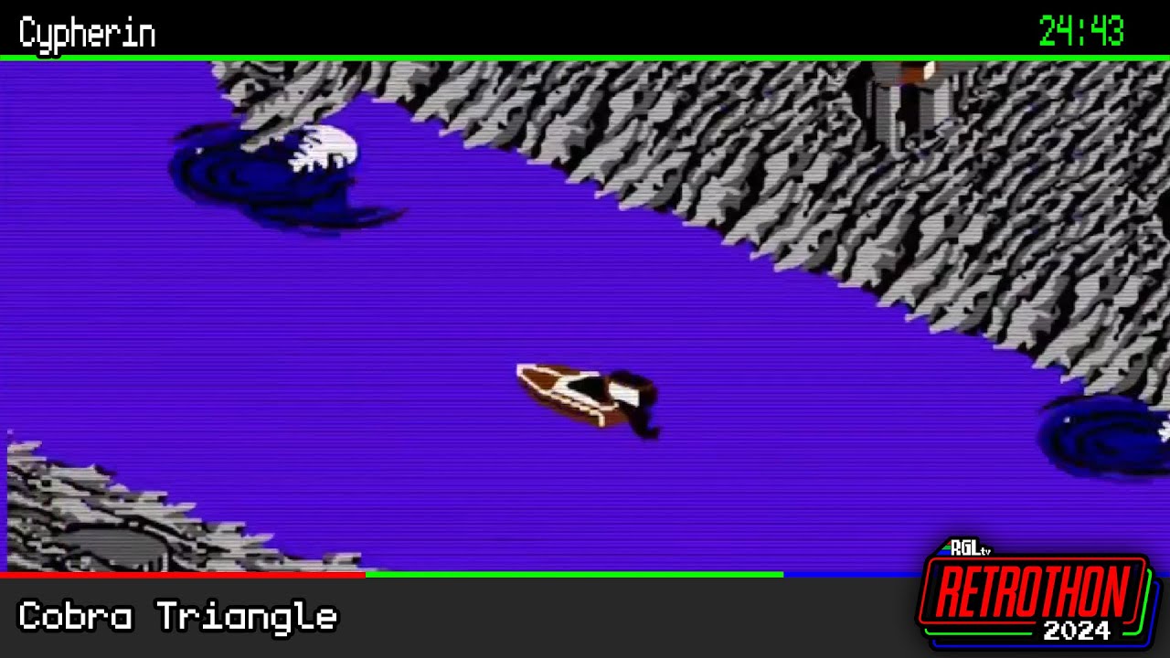 Retrothon 2024 - (111) Cobra Triangle - Cypherin - YouTube