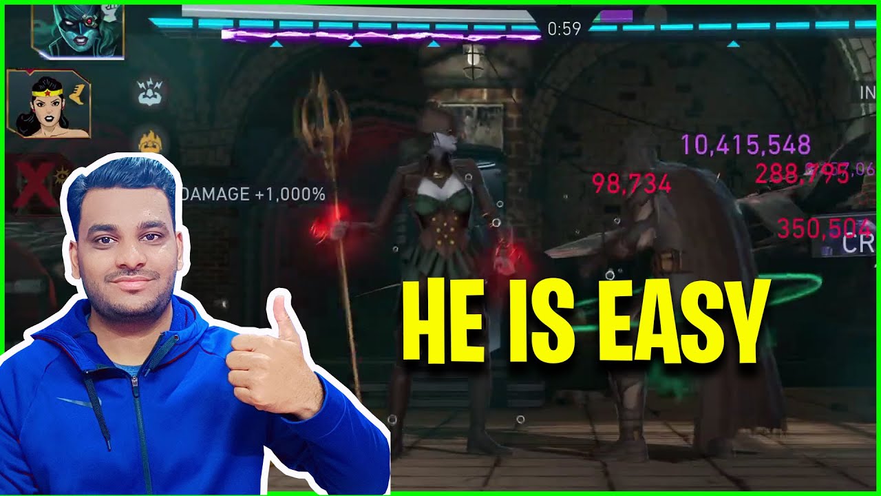 Injustice 2 Mobile | Boss Batman Down | Rewards This is magic | Solo ...