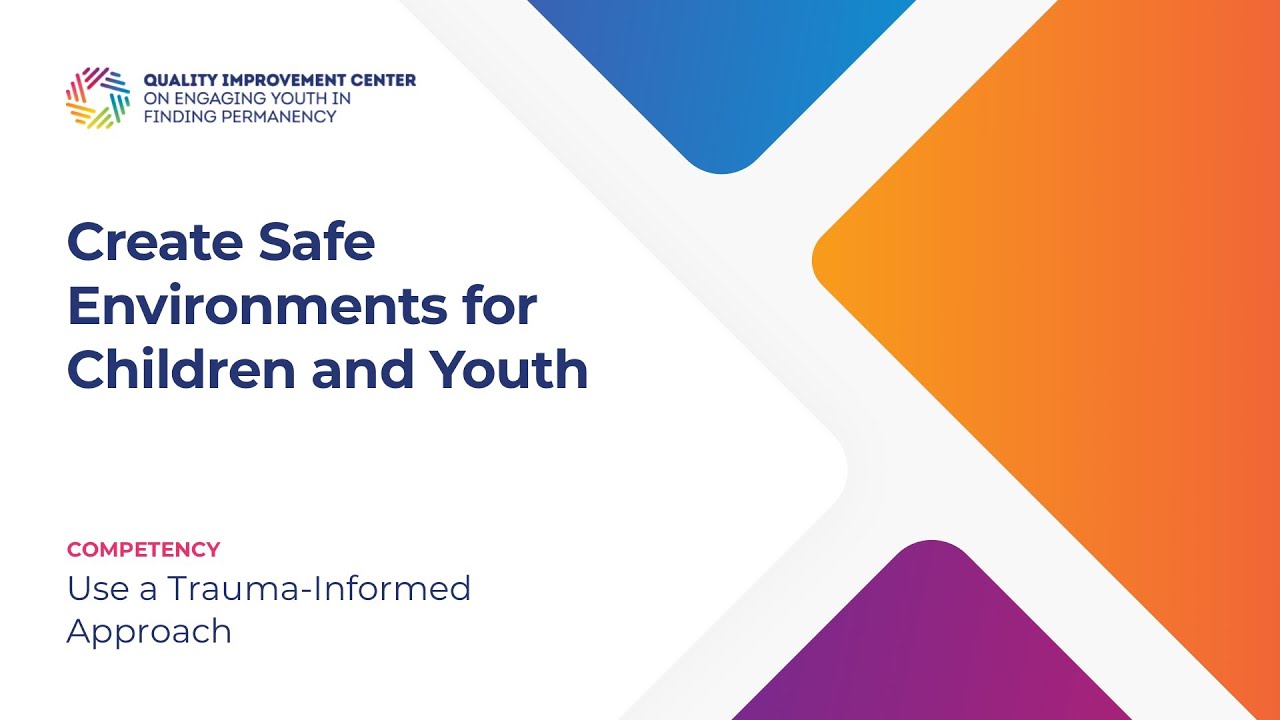 Create Safe Environments for Children and Youth - YouTube