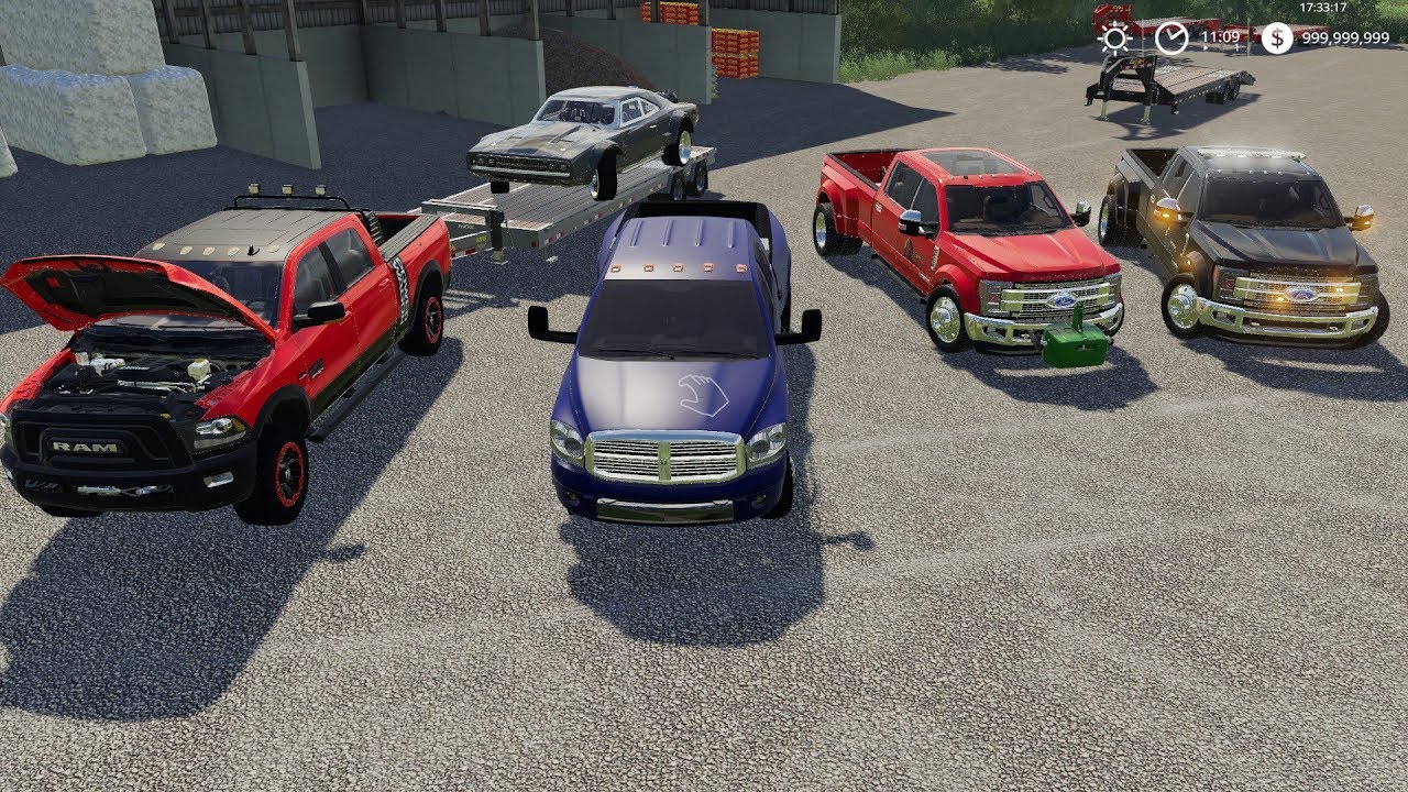 Farming Simulator 19 Mod Review #9- 2017 Dodge power wagon - Willys ...