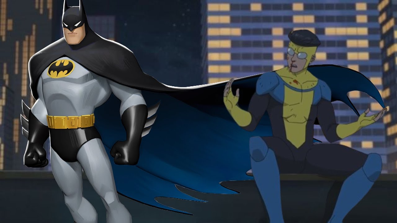 invincible actually meets batman - YouTube
