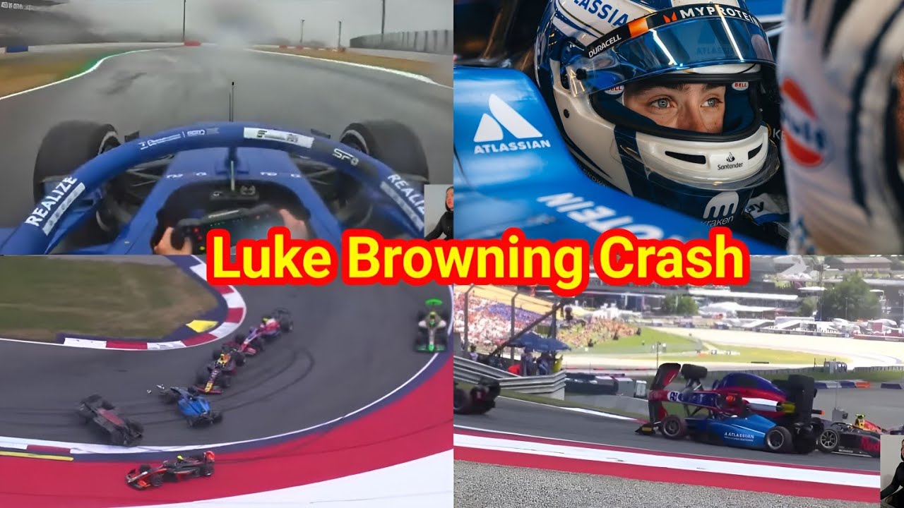 Luke Browning Suzuka Crash | Luke Browning 186MPH Crash 2026 | Luke ...
