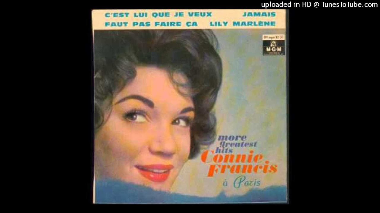 Connie Francis - Jamais (French) (In Stereo) - YouTube