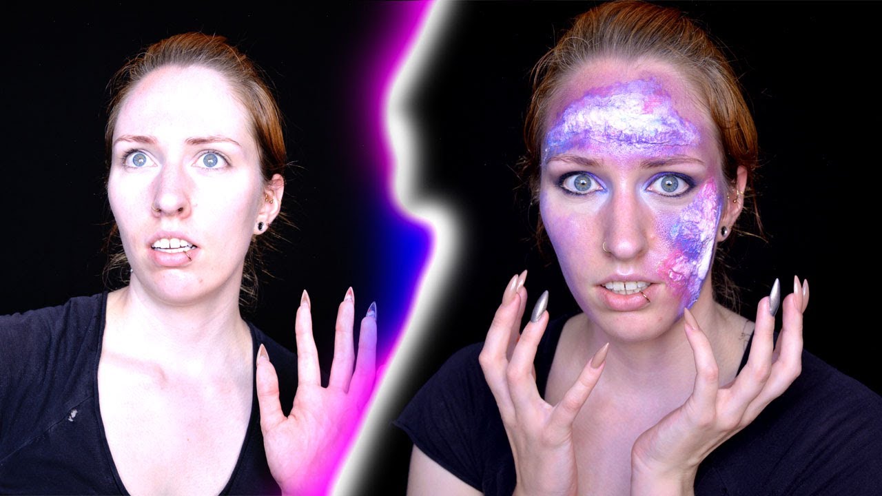 Color out of Space | Alien Posessed👾 | SFX Makeup Tutorial - YouTube