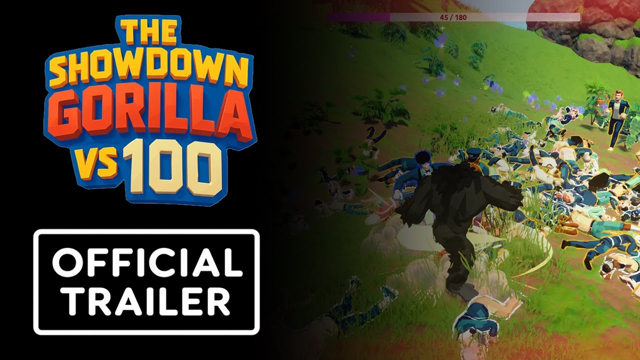 The Showdown: Gorilla vs 100 - Official Announcement Trailer - YouTube