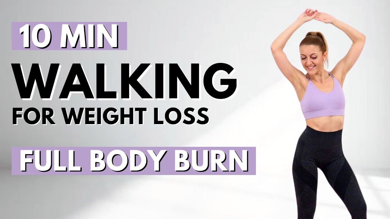 🔥10 Min STEADY STATE WALKING for WEIGHT LOSS🔥ALL STANDING🔥NO JUMPING🔥 ...