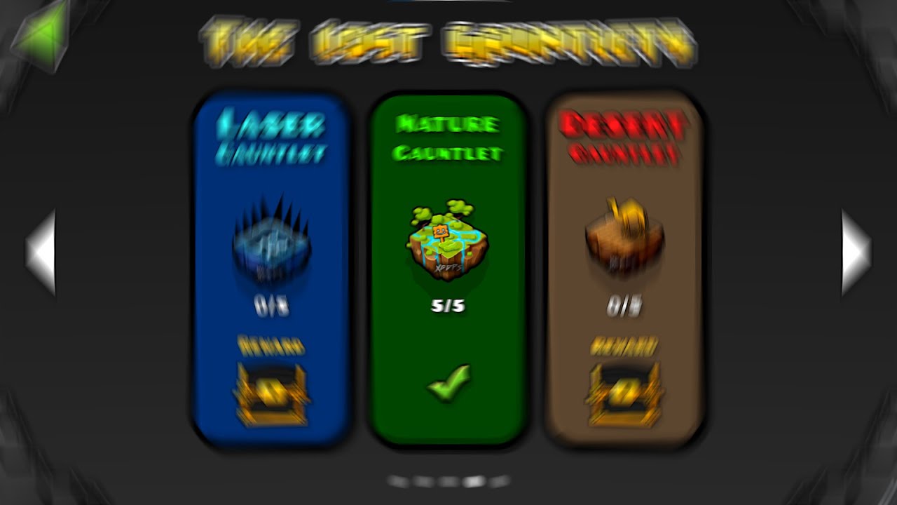 All Levels in the Nature Gauntlet | XGDPS - YouTube