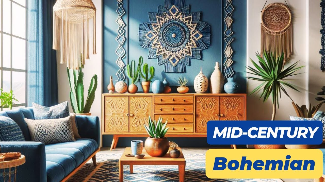 Mid Century Modern Bohemian: Unexpected & Stylish Bohemian Decor Ideas ...