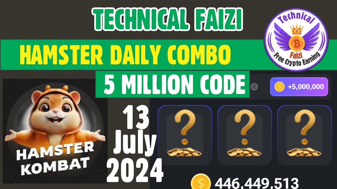 Hamster Kombat daily combo cards | Hamster Cards 13 July 2024 | Todays Combo Cards | Technical ...