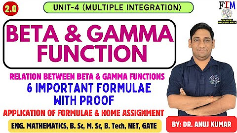 BETA AND GAMMA FUNCTIONS PLAYLIST | DIRICHLET INTEGRAL ENGINEERING MATHEMATICS | B.SC | M.SC | B ...