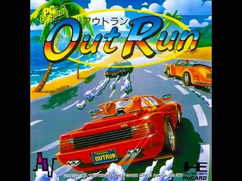 Pc Engine longplay - Outrun - easy course - YouTube